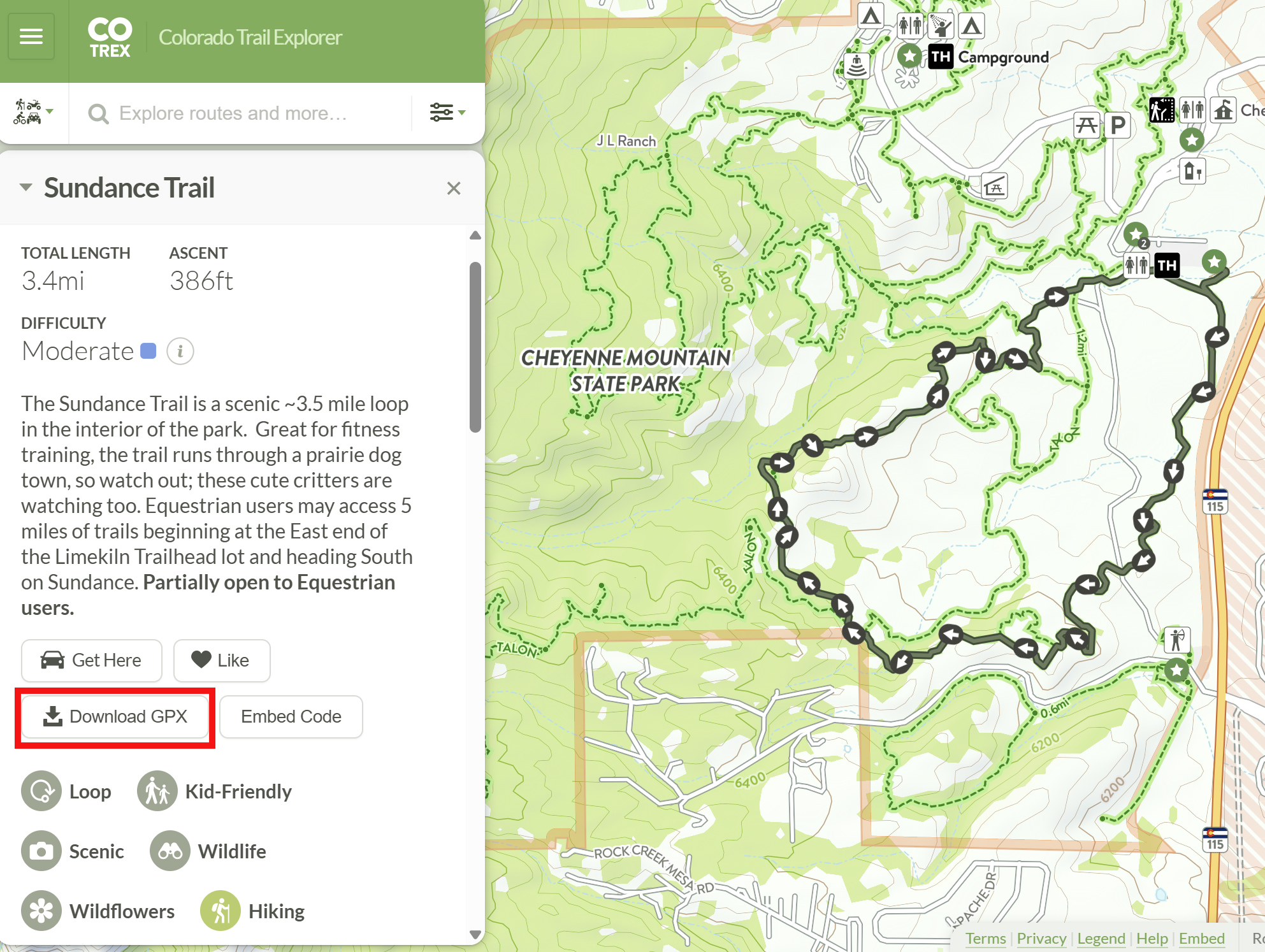 How can I import, export, or download GPX files from COTREX? – COTREX ...