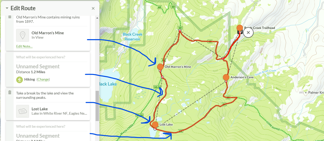 Creating Featured Routes – COTREX Support